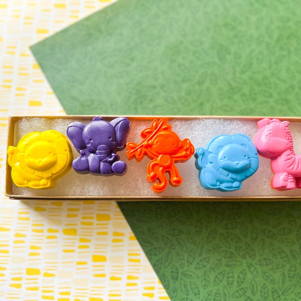 Animal Crayons - Etsy