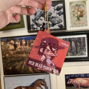John Cowboy Spinning CD Keychain 2.5" - Etsy