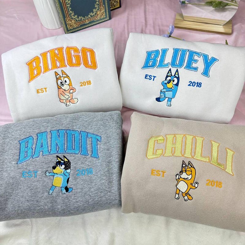 Bluey Jumper - Etsy Australia