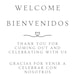 Welcome Sign (bilingual) - Etsy
