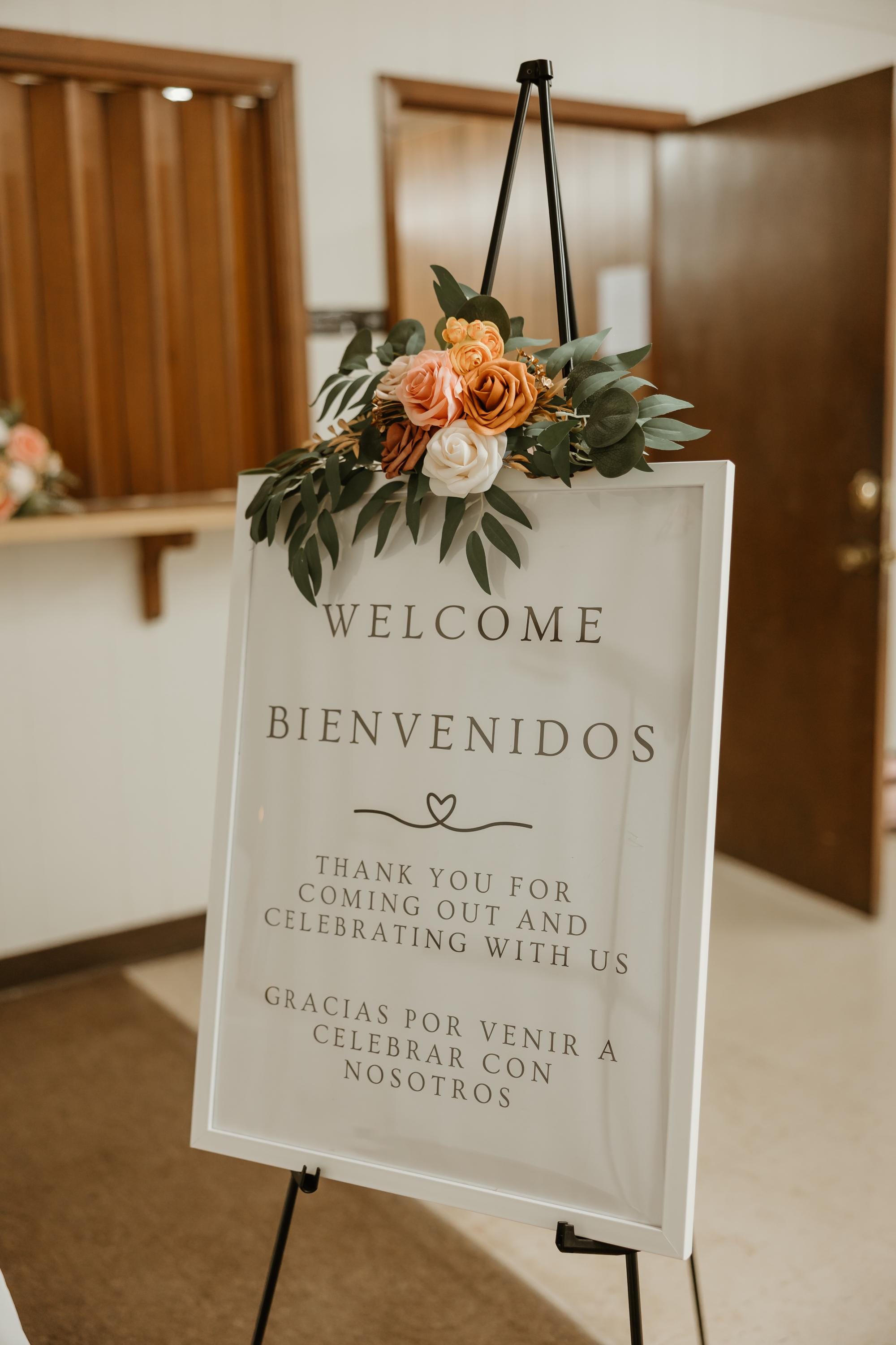 Welcome Sign (bilingual) - Etsy