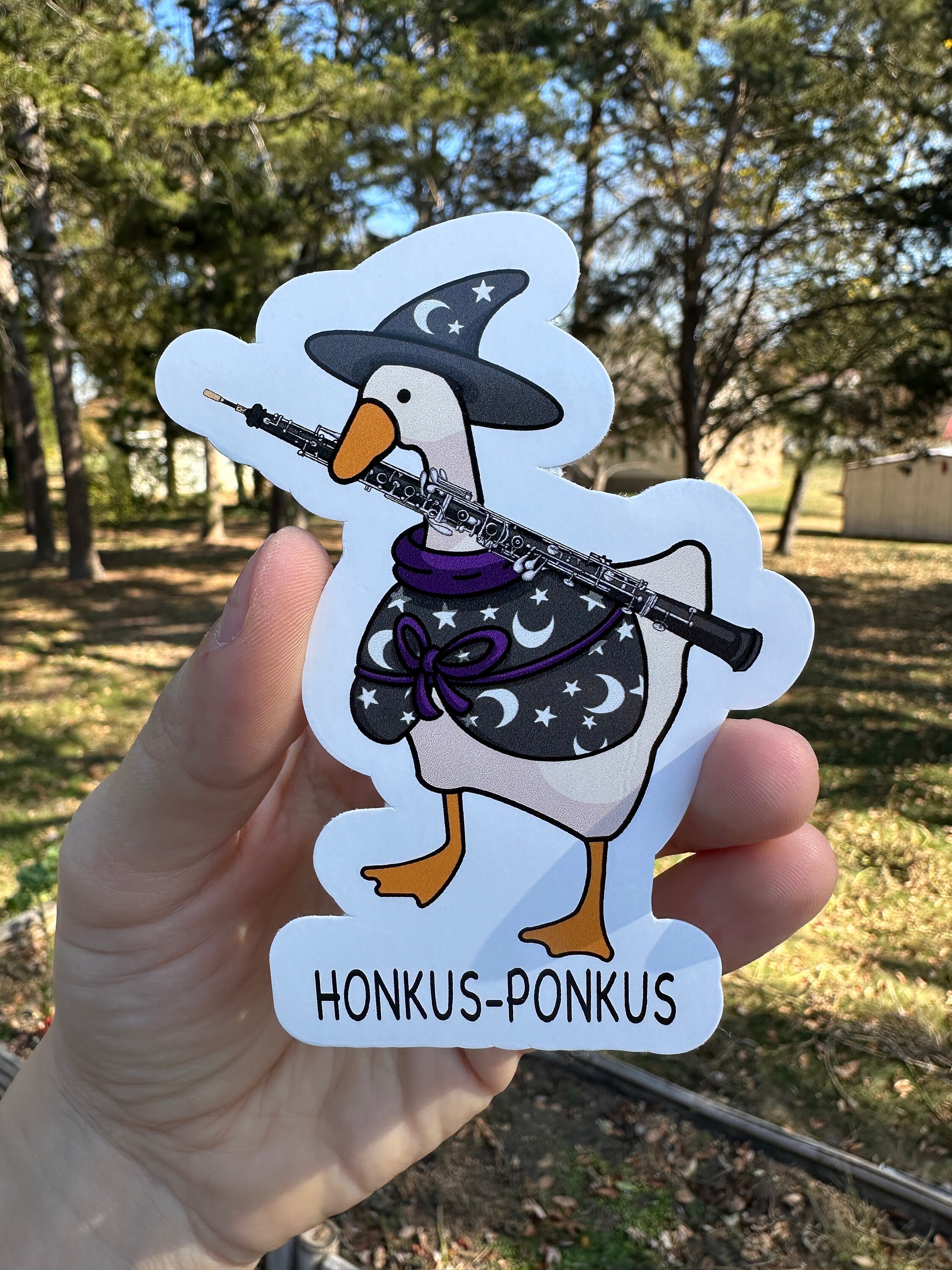 Honkus-ponkus Oboe Sticker - Etsy