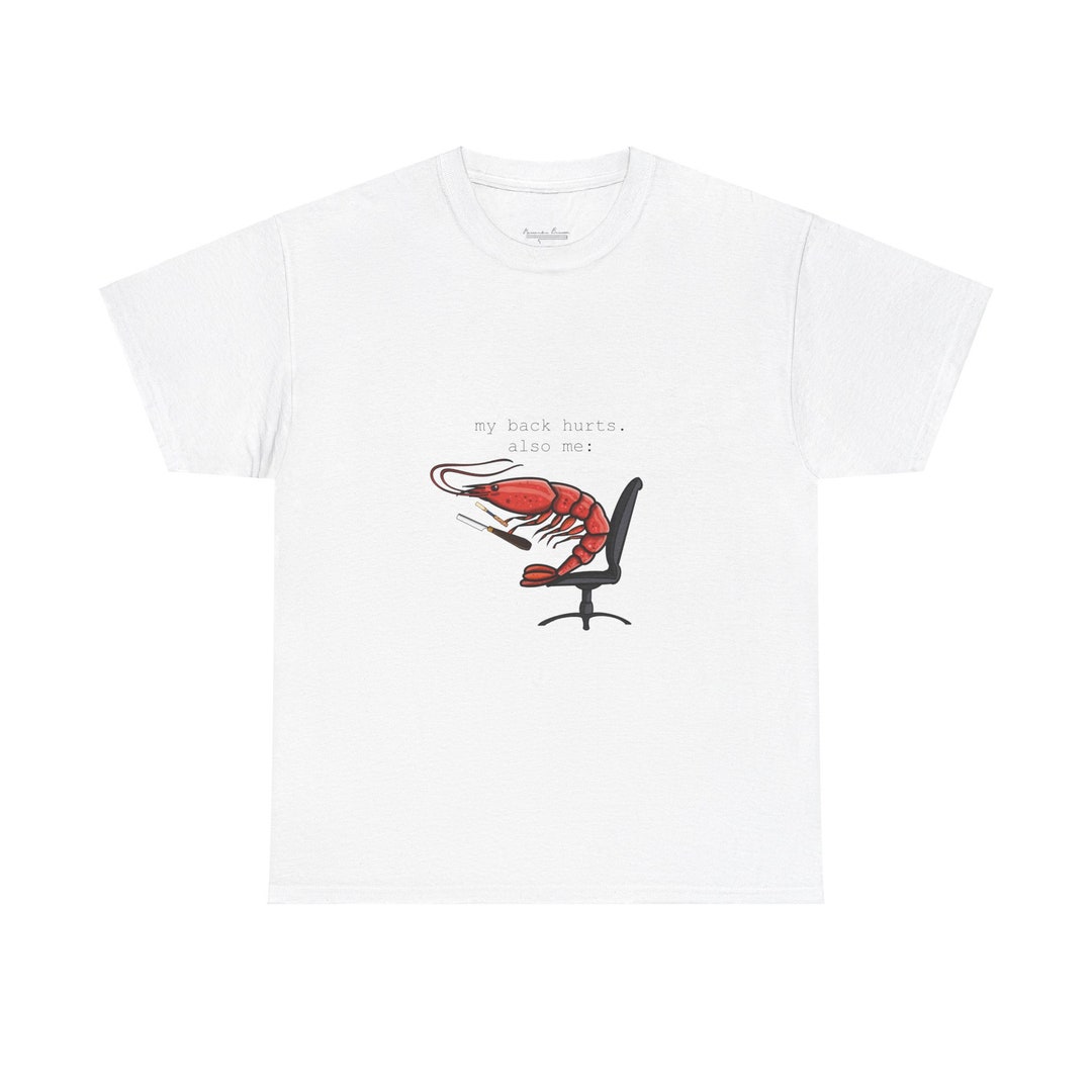 Shrimp Posture Oboe Unisex Heavy Cotton Tee - Etsy