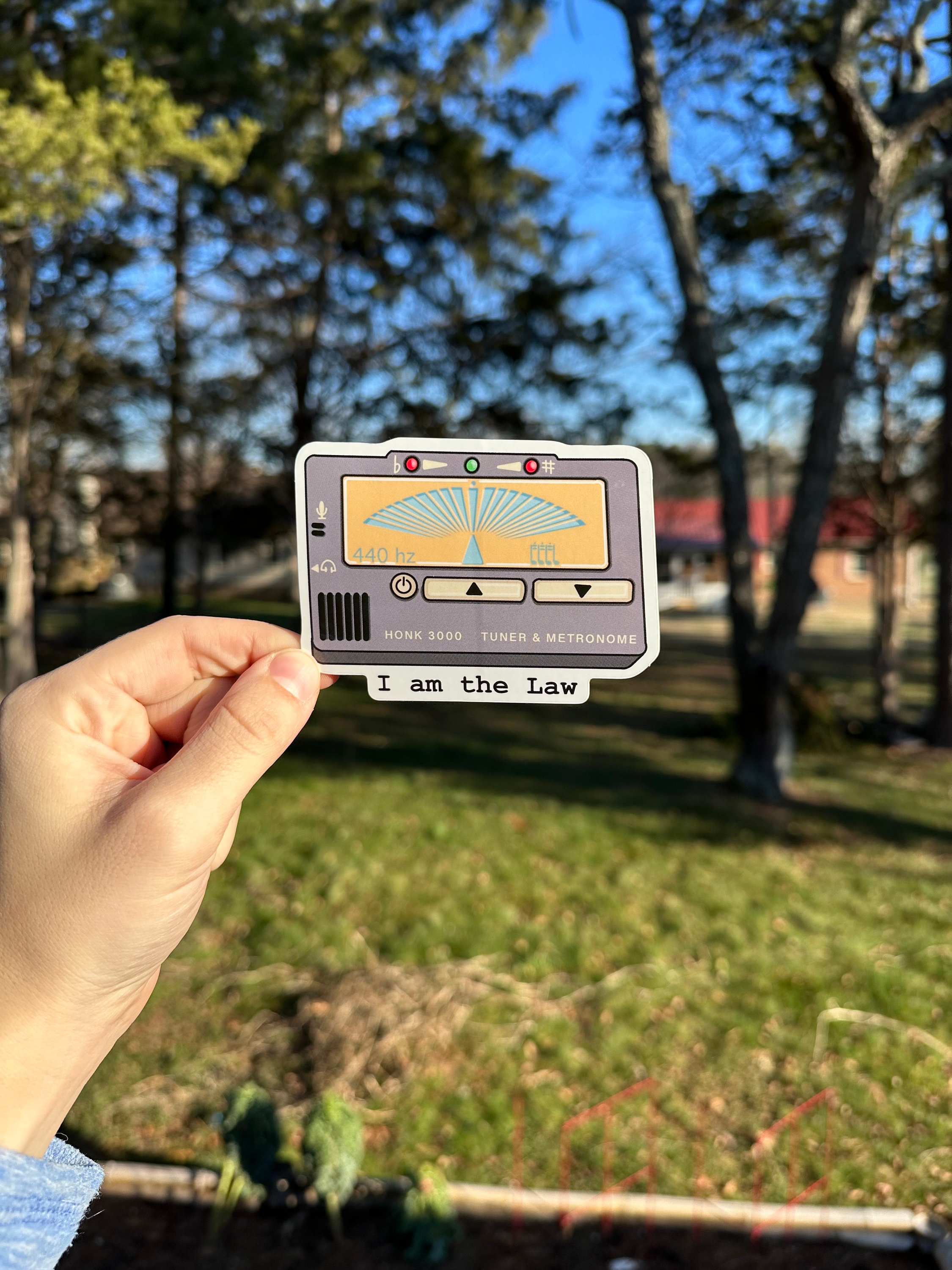 The Metronome is the Law Sticker - Etsy