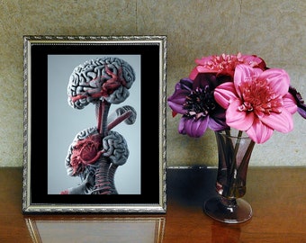 Brain Scan Art - Etsy