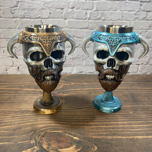 3d Printed Skull Goblet - Etsy