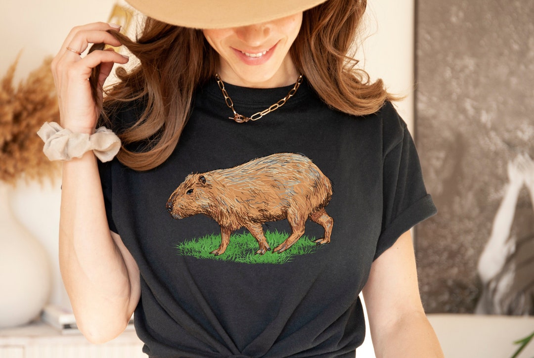 Capybara Shirt Capybara Gift Capybara Tshirt Zookeeper - Etsy