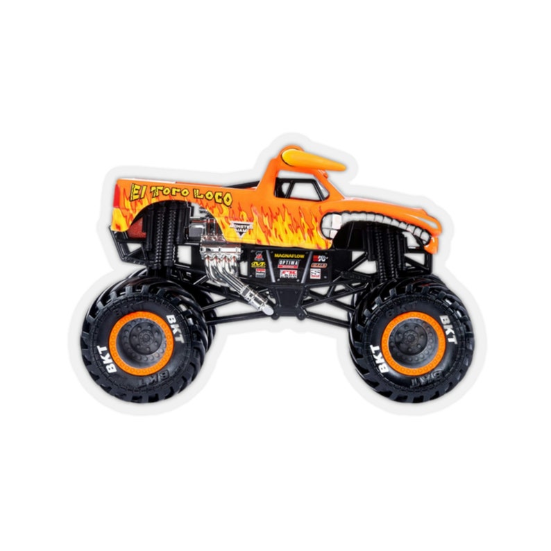 El Toro Loco Sticker Monster Jam Sticker Monster Truck - Etsy