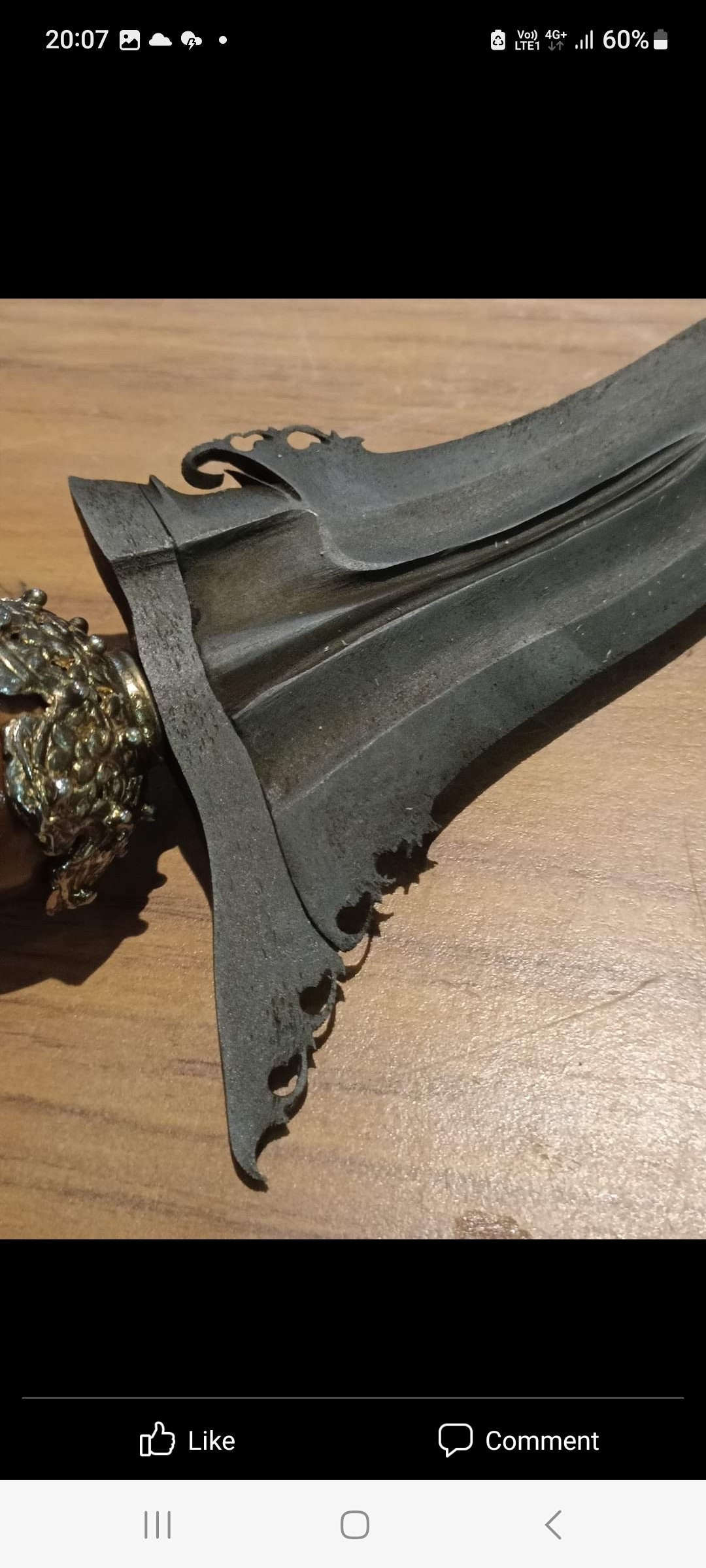 Keris Malela Lok 7 Malay Dagger - Etsy