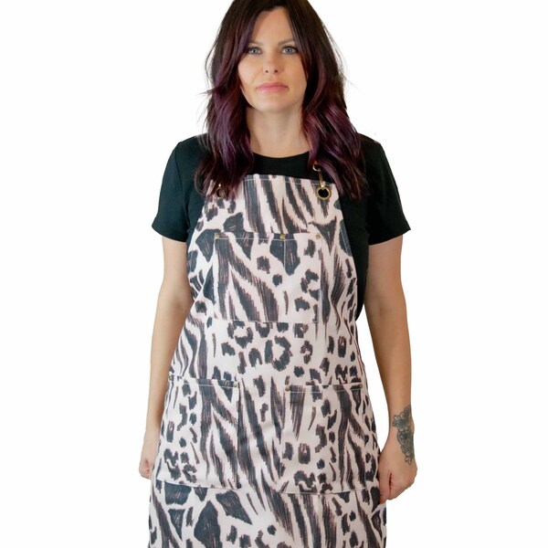 Leopard Apron - Etsy