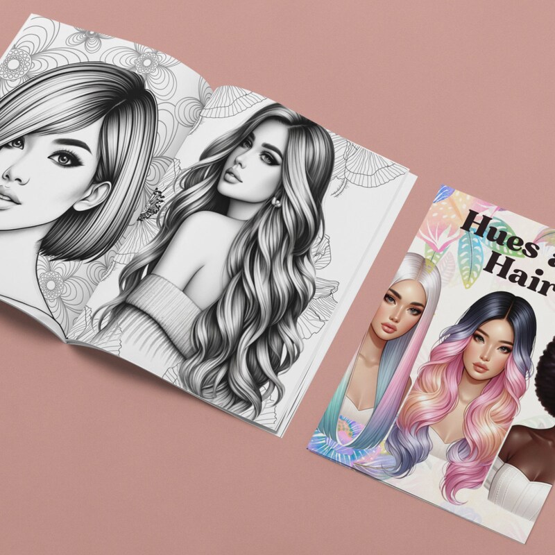 Hairstyle Book - Etsy