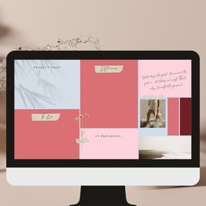 50+ DESKTOP ORGANIZER, Folder Icons, Boho WALLPAPER, Digital Download ...