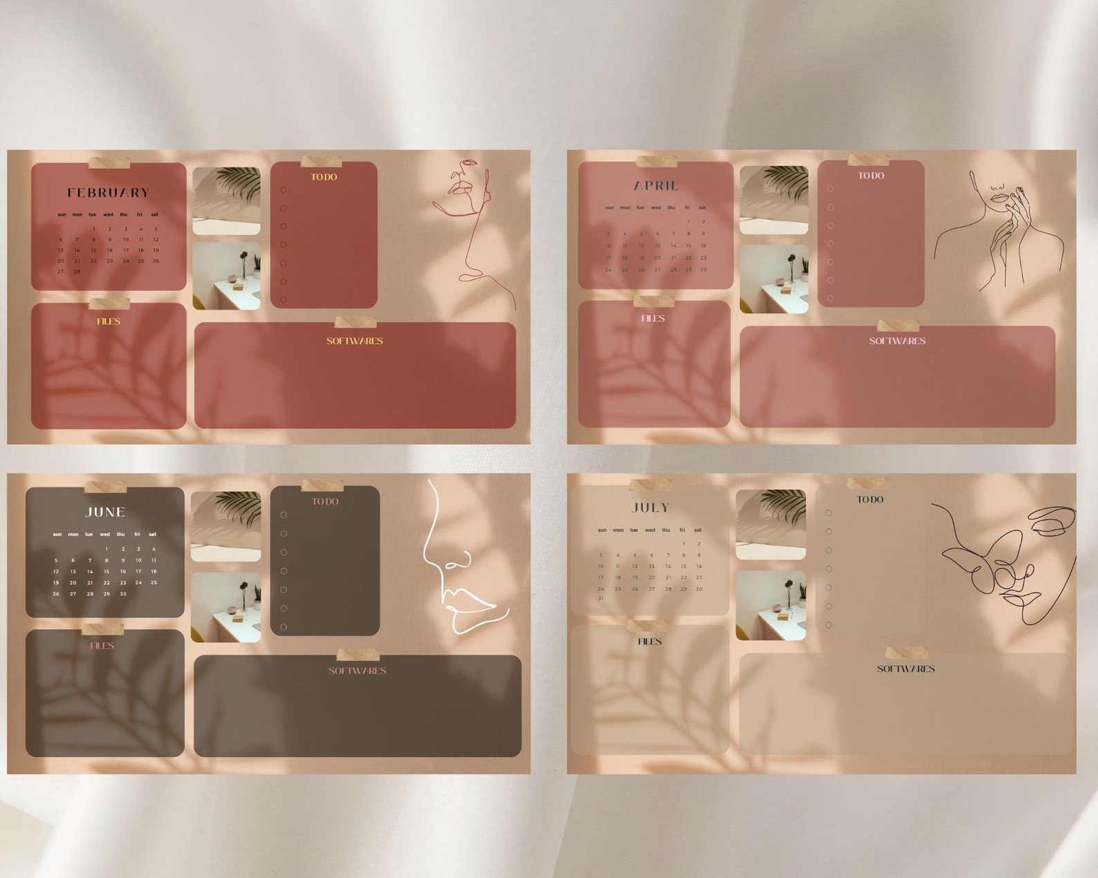 Minimalist DESKTOP ORGANIZER Wallpaper MacBook Desktop Organizer Study ...