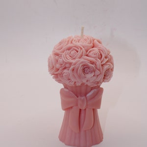 Flower Bouquet Candle - Gifts for Her - Valentines Day Gifts - Flower ...