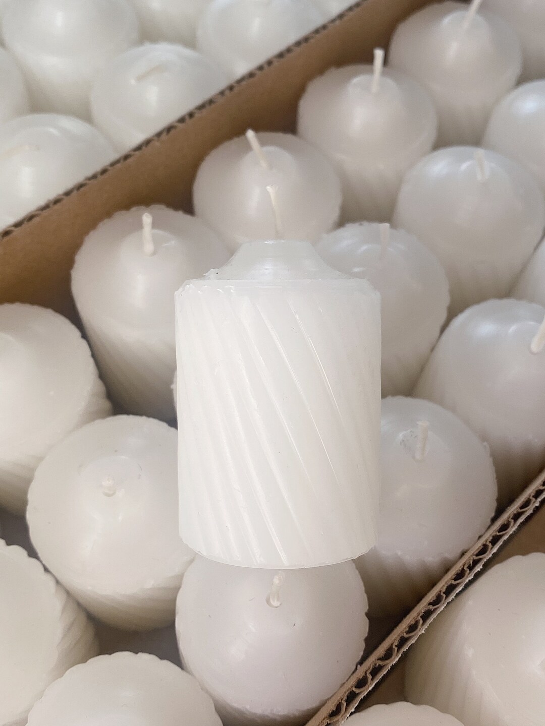 12 Pack White Votive Candles - Unscented Votive Candles - Perfect for ...