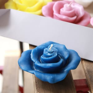 Flower Floating Candles | Floating Candles | Colorful, Pack of 8 ...