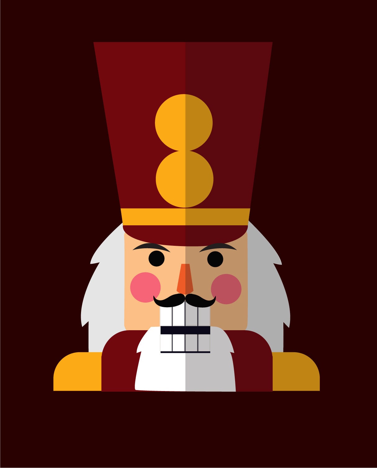 Nutcracker Vector Graphic Christmas Ballet Clara for Girls, Ballerinas ...