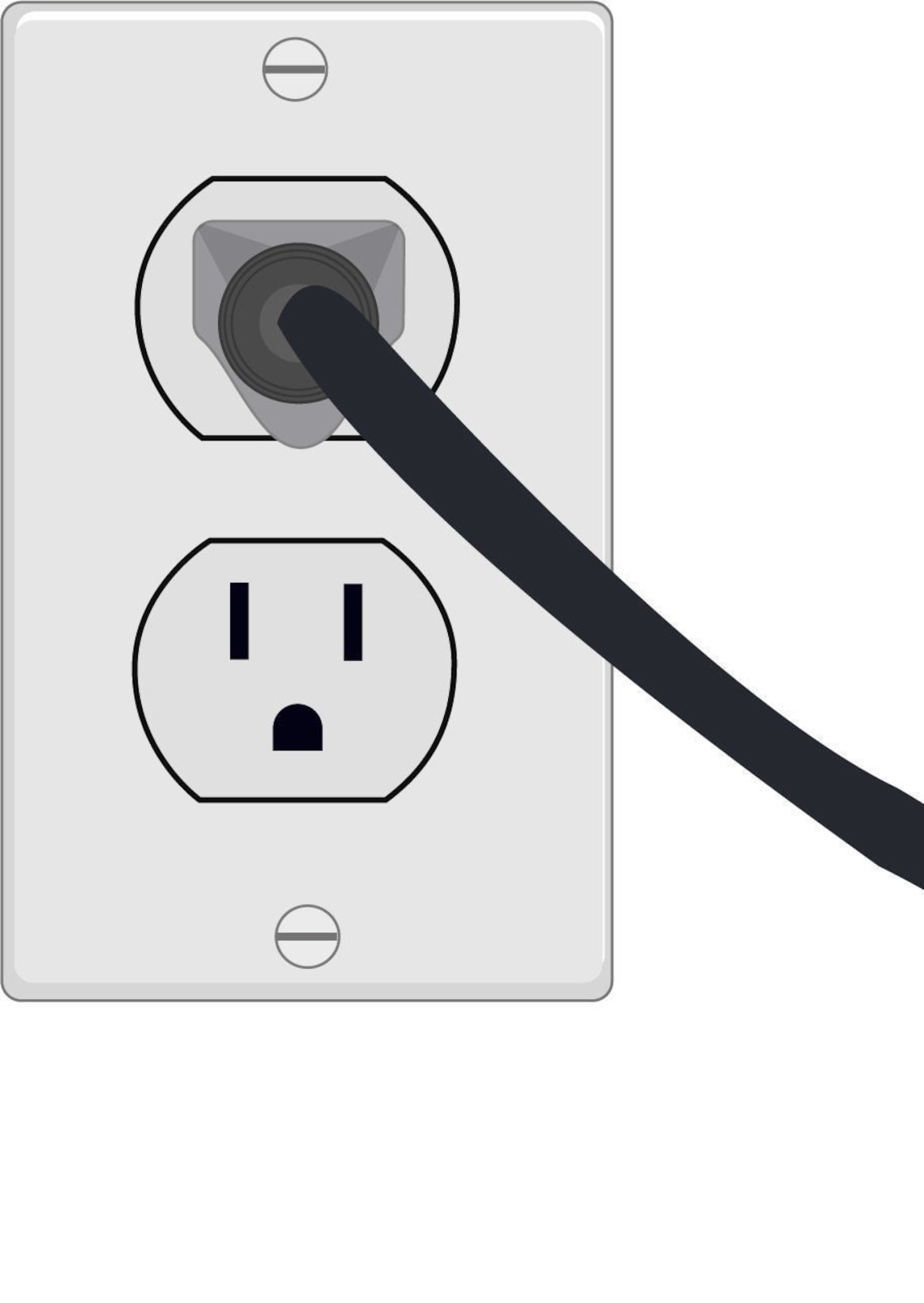 Plugged in Outlet Graphic - Etsy Plugged in Outlet Graphic - Etsy