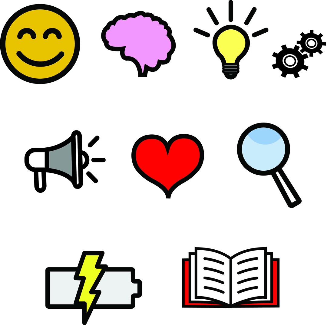 Random Learning Symbols - Etsy