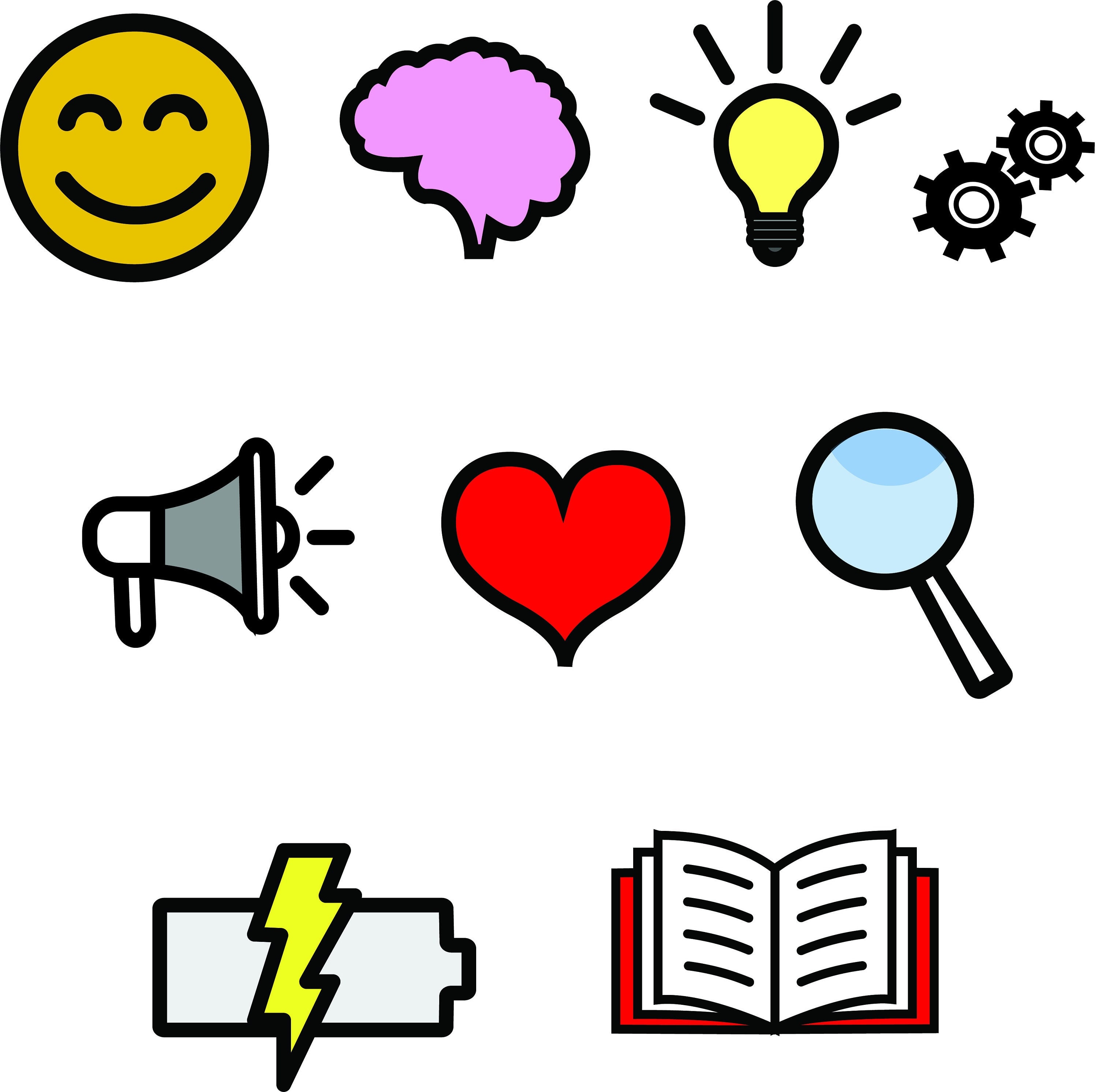 Random Learning Symbols - Etsy