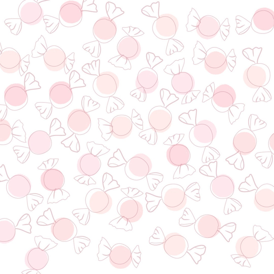 Sweet Pink Candy Background for Cards, Stationary, T-shirt Design - Etsy