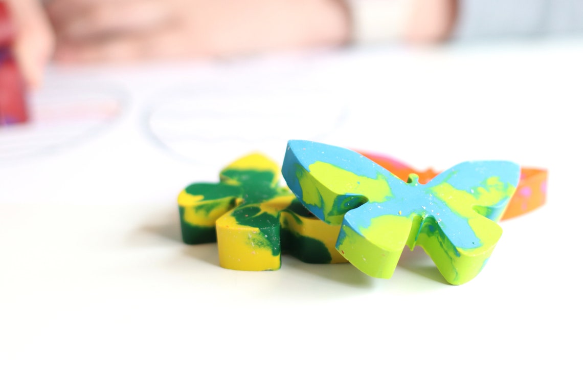 Butterfly Crayons Unique Custom Crayons for Kids - Etsy