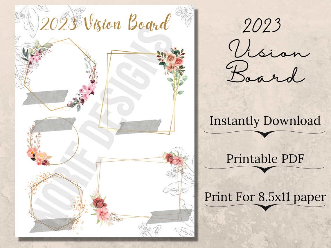 2023 Vision Board Printable Dream Board Vision Board - Etsy 2023 Vision Board Printable Dream Board Vision Board - Etsy