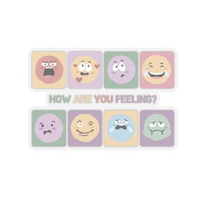 Feelings Sticker - Etsy