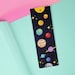 Space Printable Bookmark - Etsy