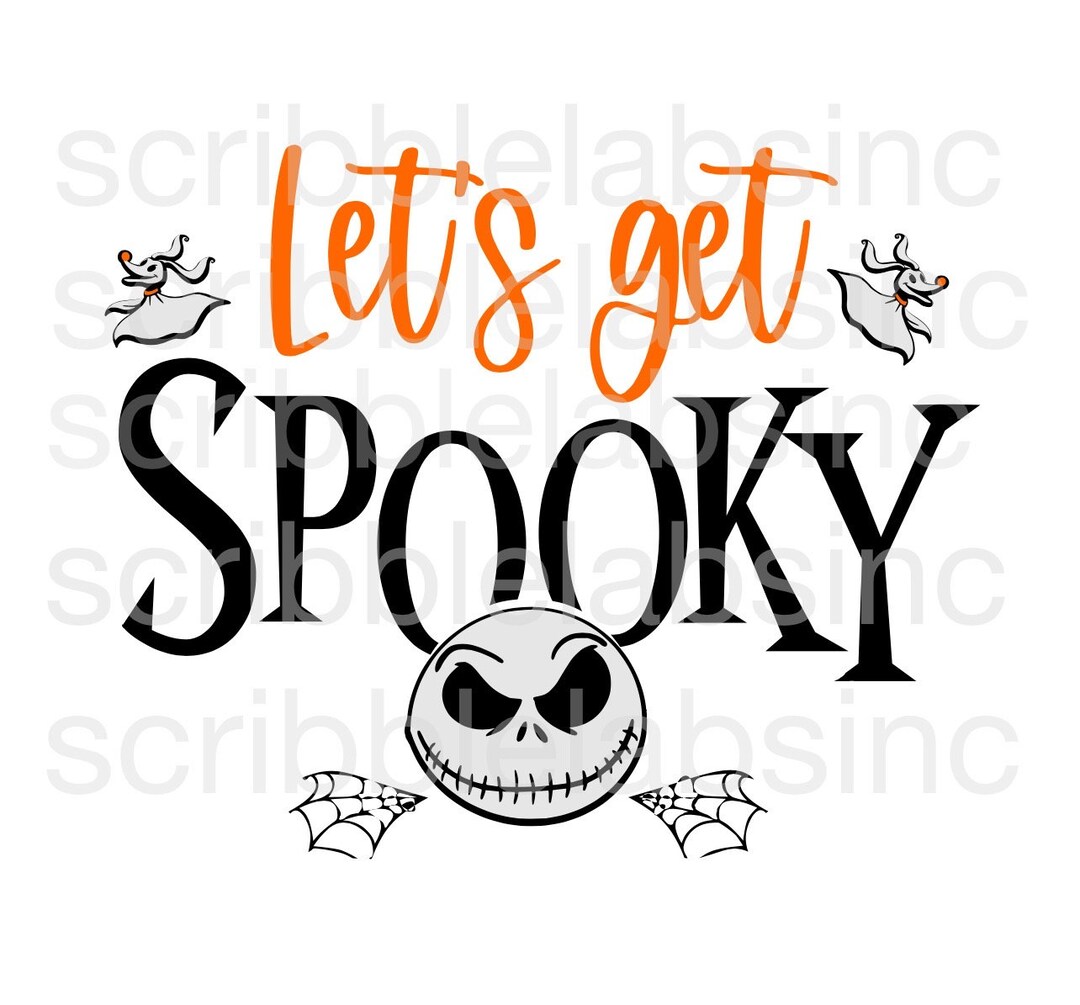 Let's Get Spooky NMBC SVG - Etsy