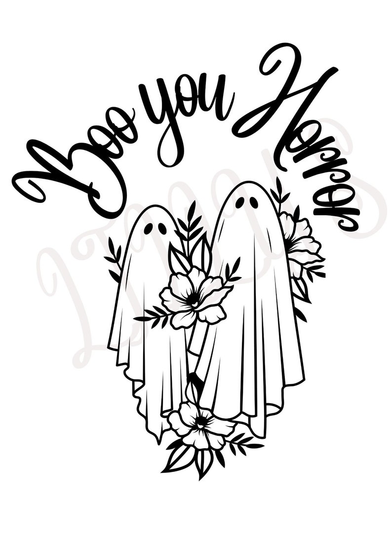 Boo You Horror PNG - Etsy