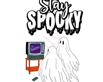 Stay Spooky Ghost Png - Etsy