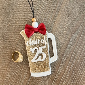 Ring Dunk Pitcher Car Charm and Christmas Ornament- Class of ‘24, ‘25 ...