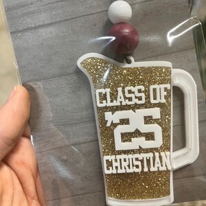 Ring Dunk Pitcher Car Charm and Christmas Ornament- Class of ‘24, ‘25 ...