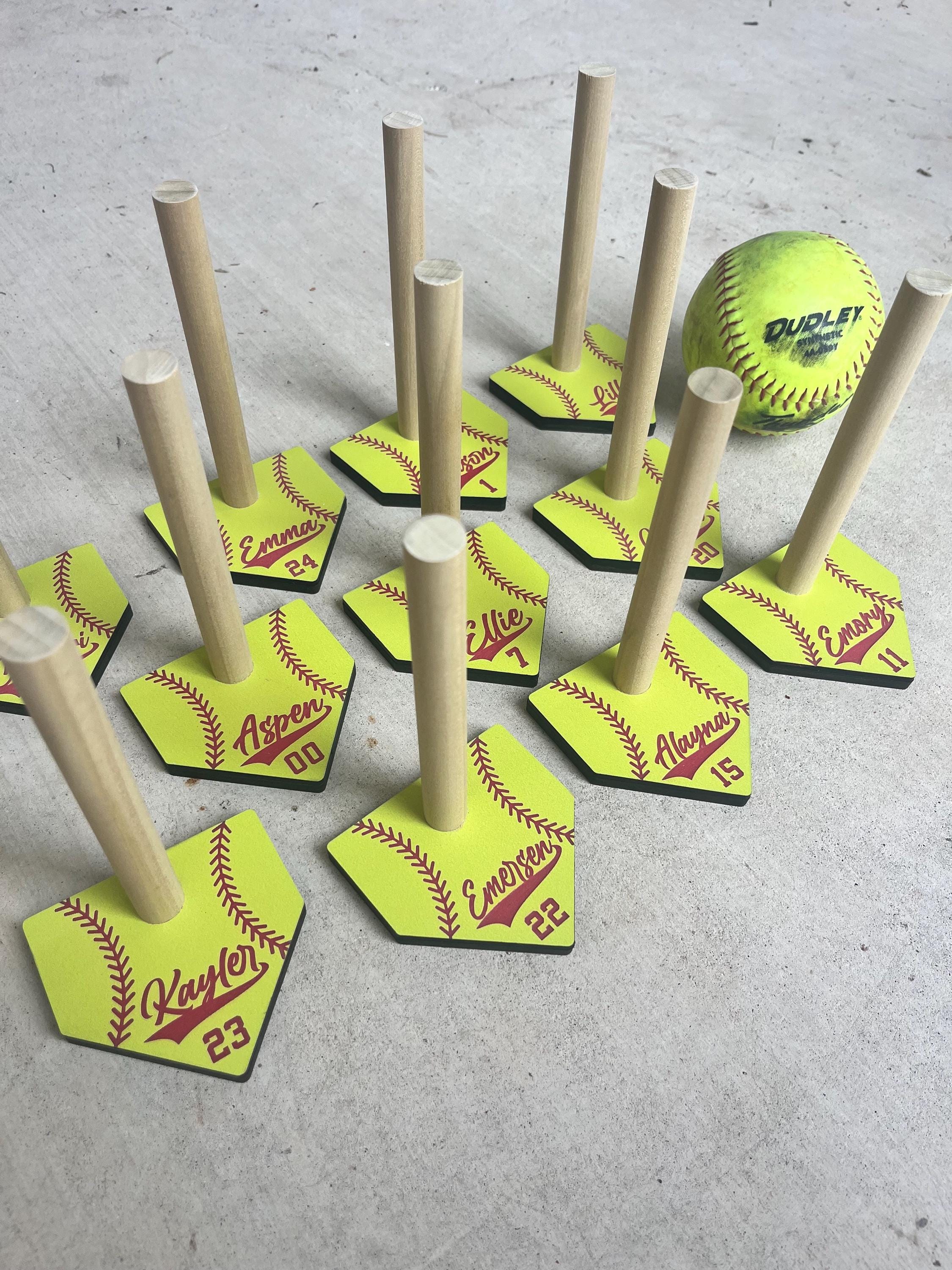 Softball Ring Display Homeplate Custom Name Team Gift, Championship ...