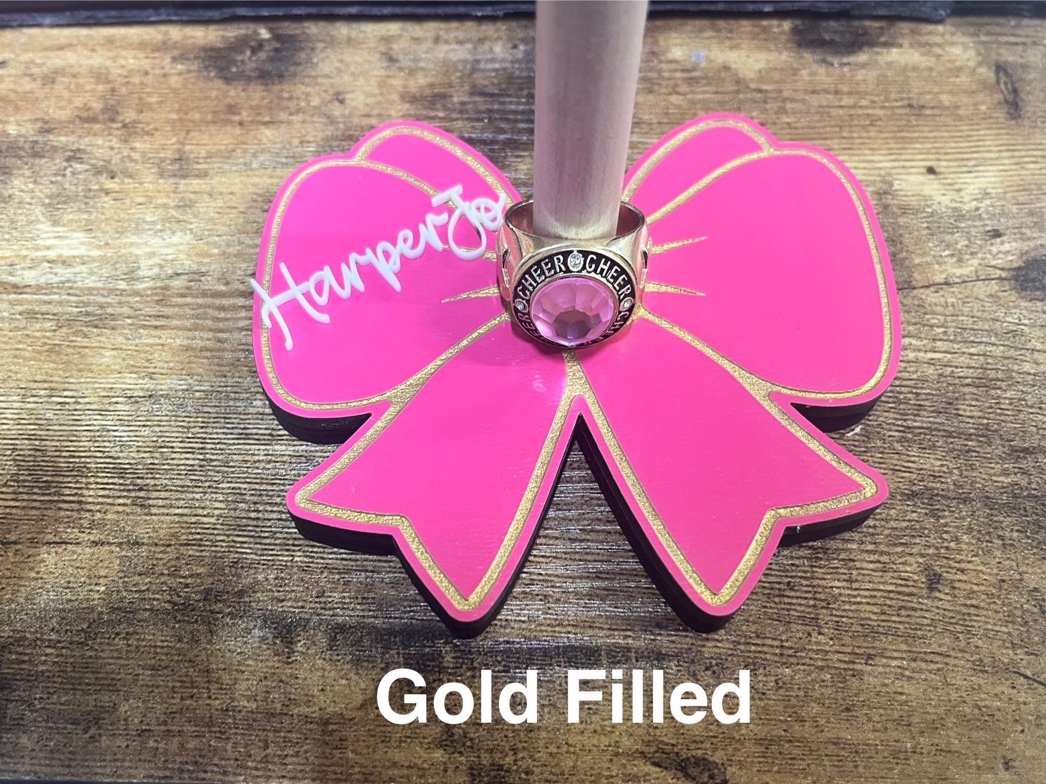 Cheerleading Cheer Team Championship Ring Display - Custom Name Team ...
