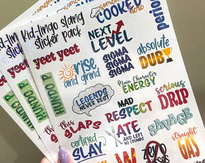 Slang Classroom Reward Stickers | Positive Reinforcement Teacher ...