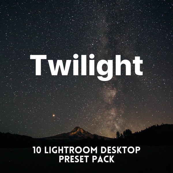 Twilight Photo Filter - Etsy