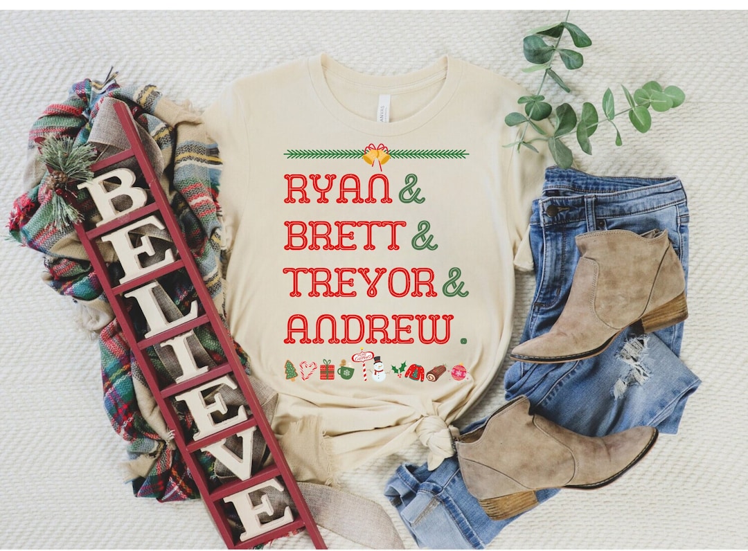 Hallmark Channel Inspired Christmas Hunks Tee | Christmas Movies Shirt ...