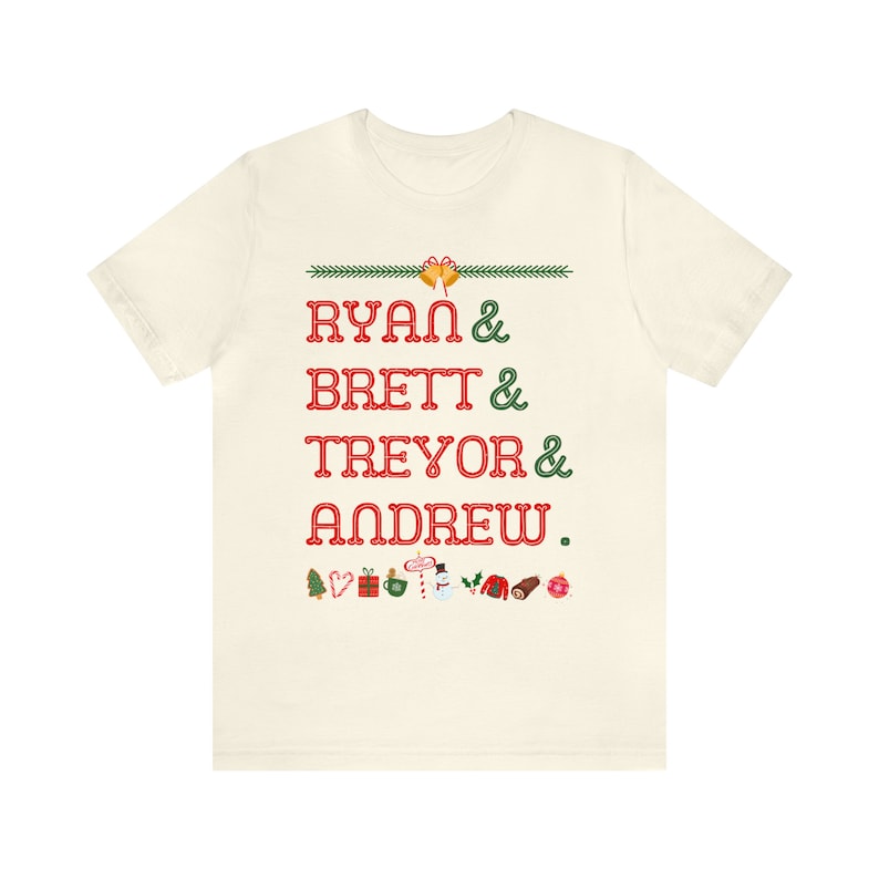 Hallmark Channel Inspired Christmas Hunks Tee | Christmas Movies Shirt ...