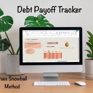 Debt Payoff Tracker Template - Etsy