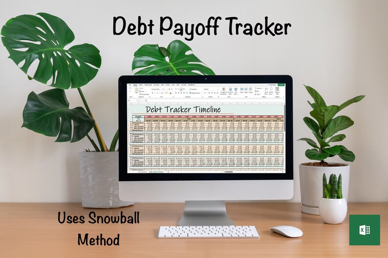 Debt Payoff Tracker Template - Etsy