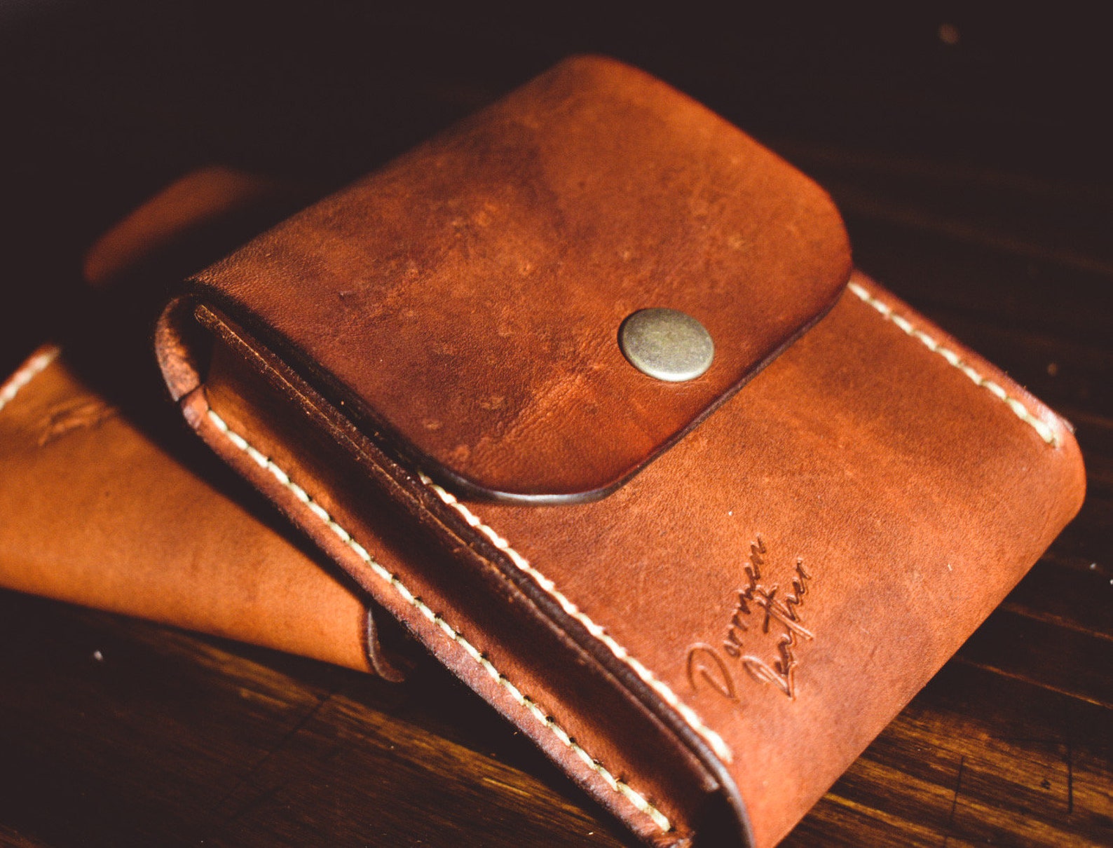 Leather Playing Card Case, Playing Card Sleeve Holder, Card Game Holder ...