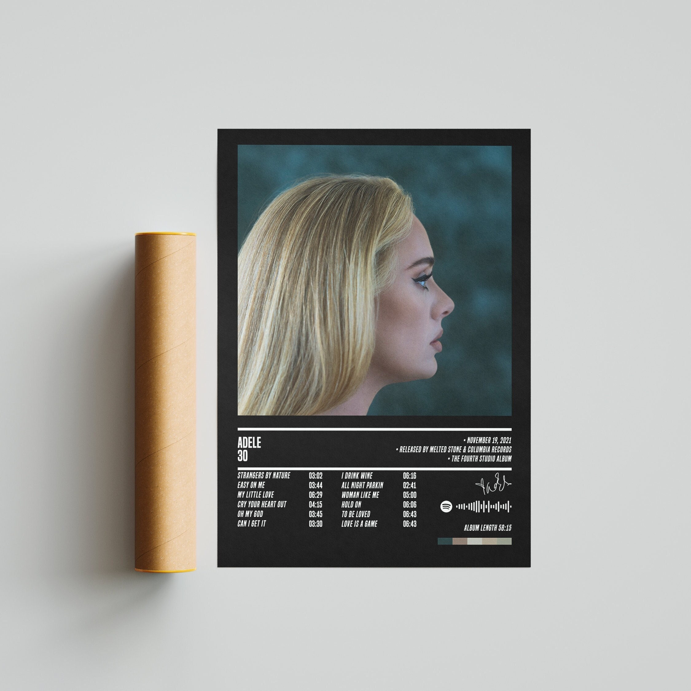 Adele - 30 Poster | Adele Art | 30 Album Cover Poster sold by Brajesh ...