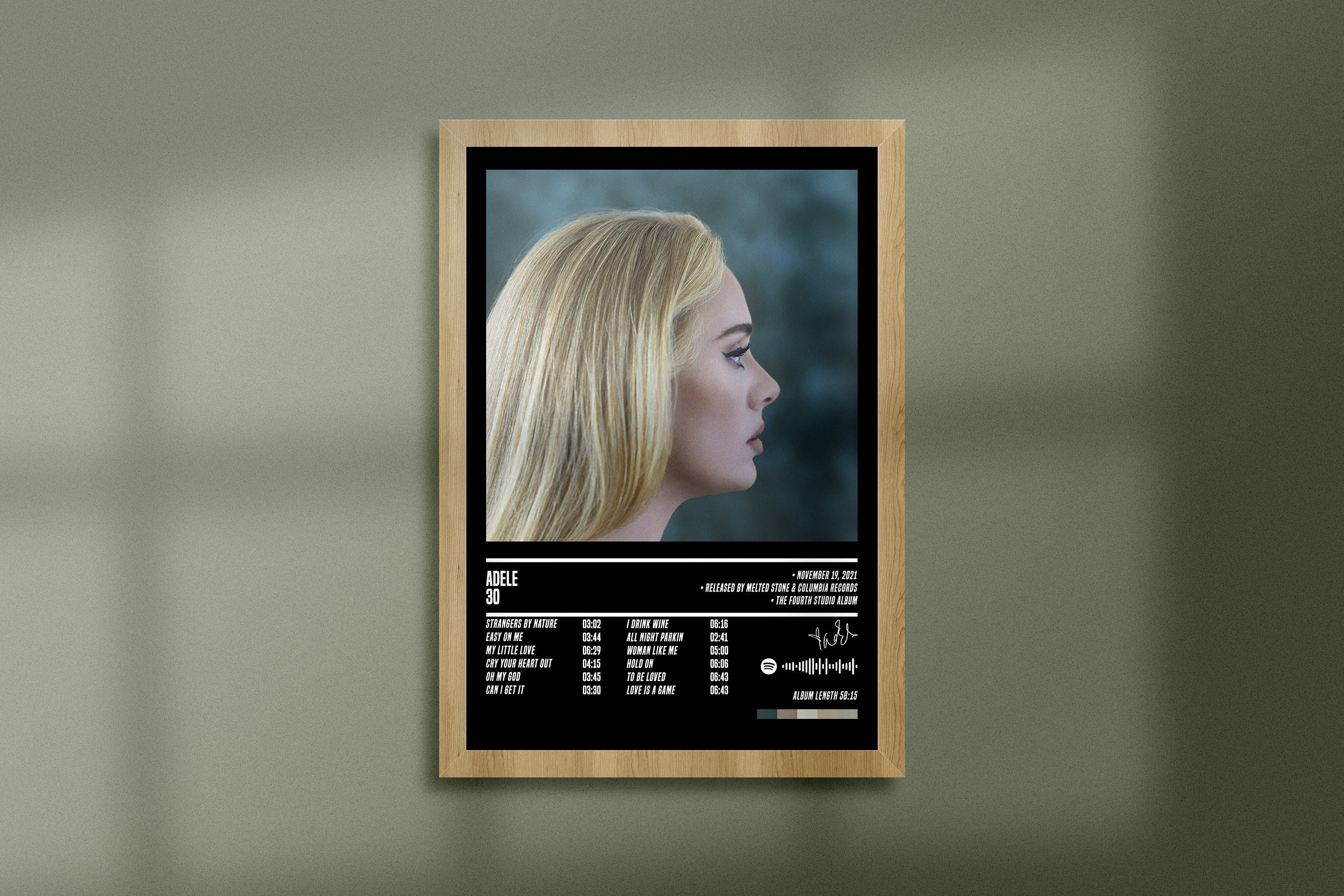 Adele - 30 Poster | Adele Art | 30 Album Cover Poster sold by Brajesh ...