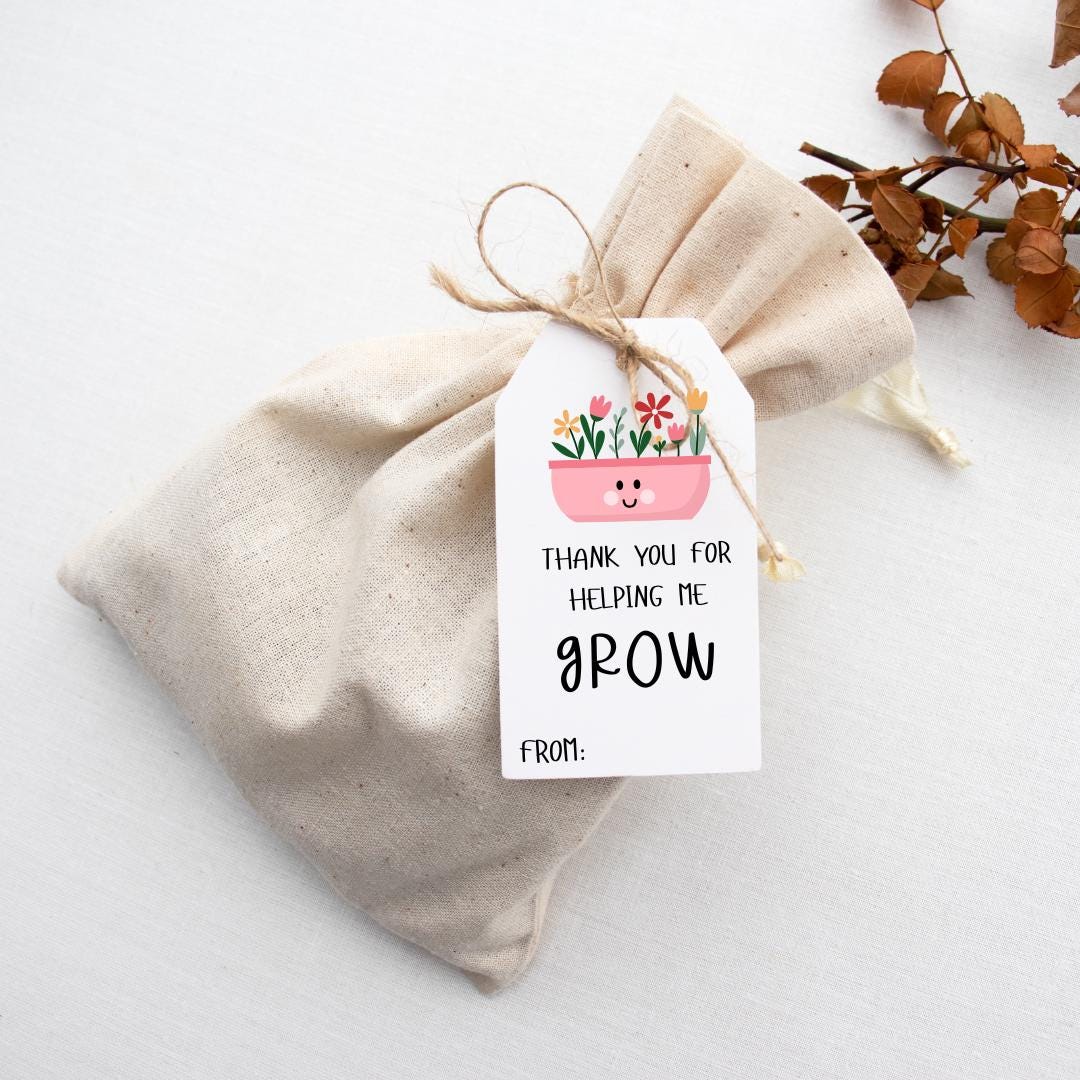 Printable Teacher Gift Tags – Instant Download – End of Year ...