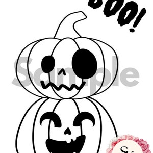 Fall & Halloween Printable Coloring Pages 100+ - Etsy