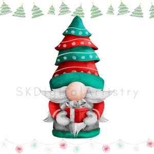 Christmas Gnome Wall Decor, Printable Set of Four - Etsy