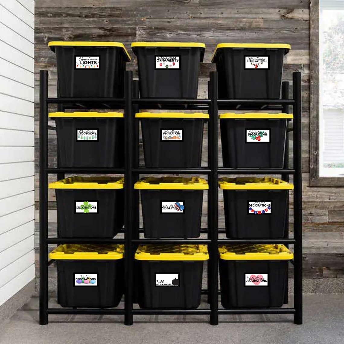 Printable Holiday Storage Labels - Etsy