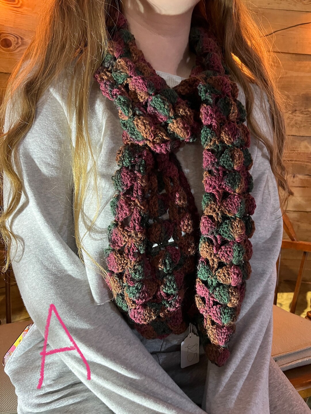 Dark Color Scheme Scarves - Etsy